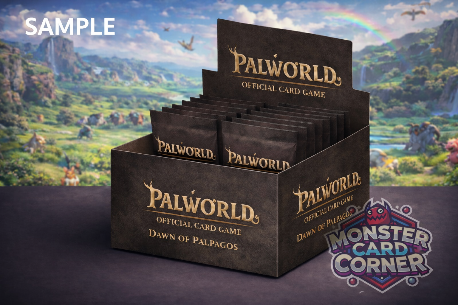 Palworld TCG - Dawn of Palpagos - Booster Box (12 Packs) | Monster Card ...