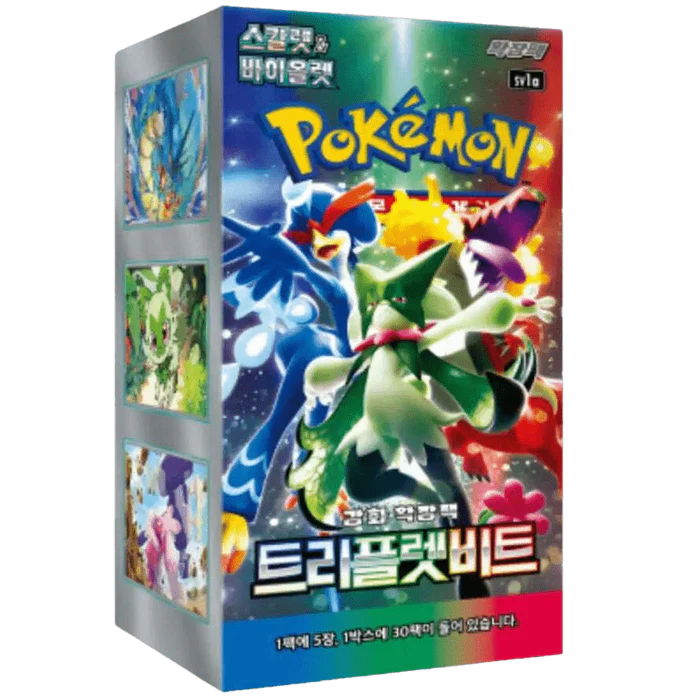 Pokémon TCG - Triple Beat (SV1a) Korean Booster Box | Monster Card Corner